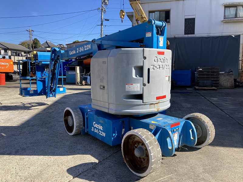Z34N 12.52m ブームリフト｜その他｜高所作業車｜中古重機を探す｜中古重機・建機販売・買取・メンテナンスの中京重機株式会社