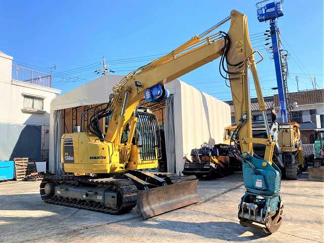 PC138US-8 0.45m3 林業仕様油圧ショベル｜コマツ｜油圧ショベル｜中古重機を探す｜中古重機・建機販売・買取・メンテナンスの中京重機株式会社