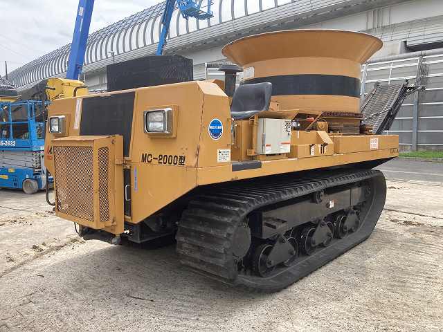 MC-2000 自走式木材破砕機(タブ式)｜諸岡（MOROOKA）｜自走式木材破砕機｜中古重機を探す｜中古重機・建機販売・買取・メンテナンスの中京重機株式会社